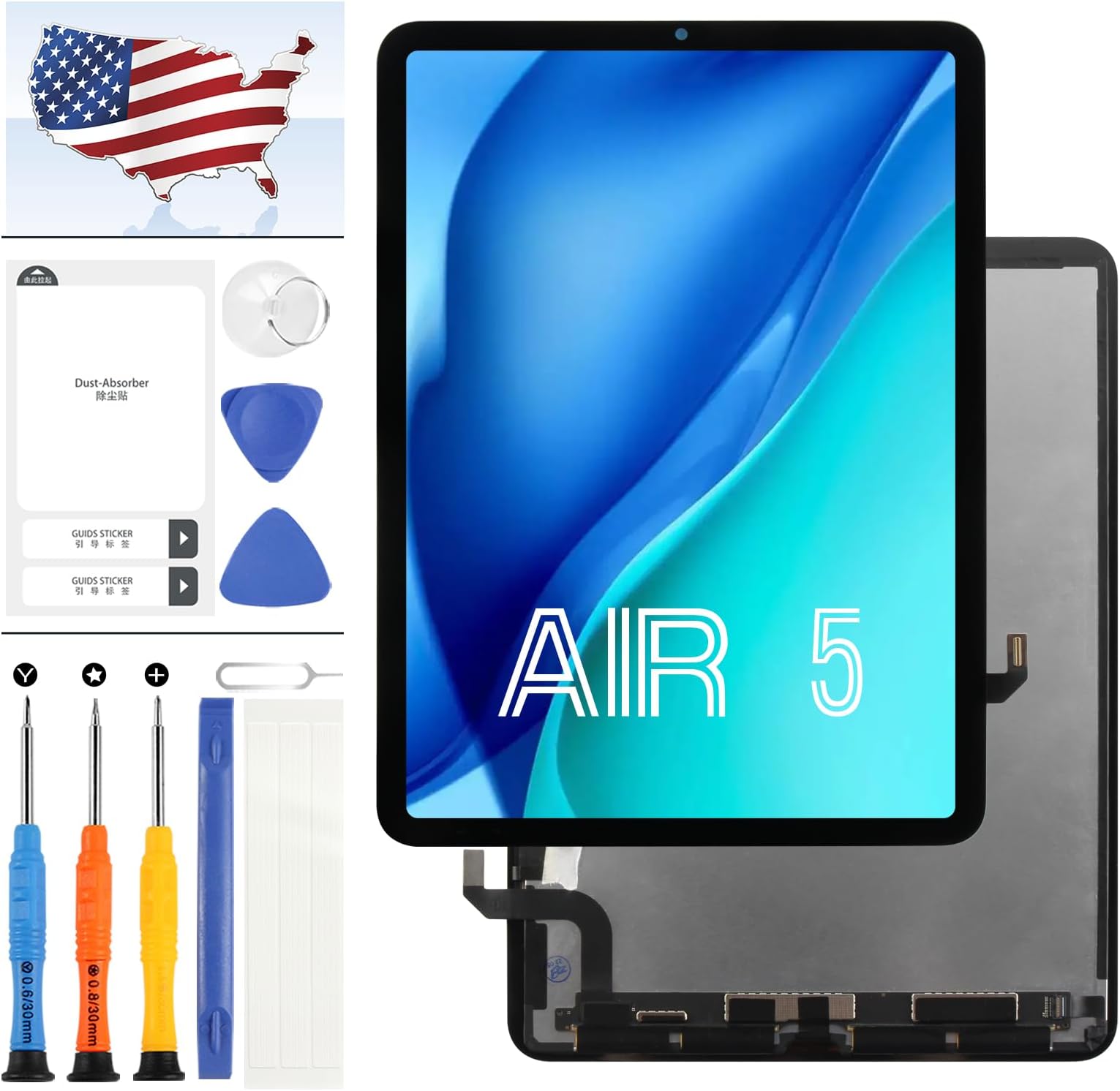 Amazon.com: for iPad Air 5 LCD Screen Replacement for iPad Air 5 5th ...