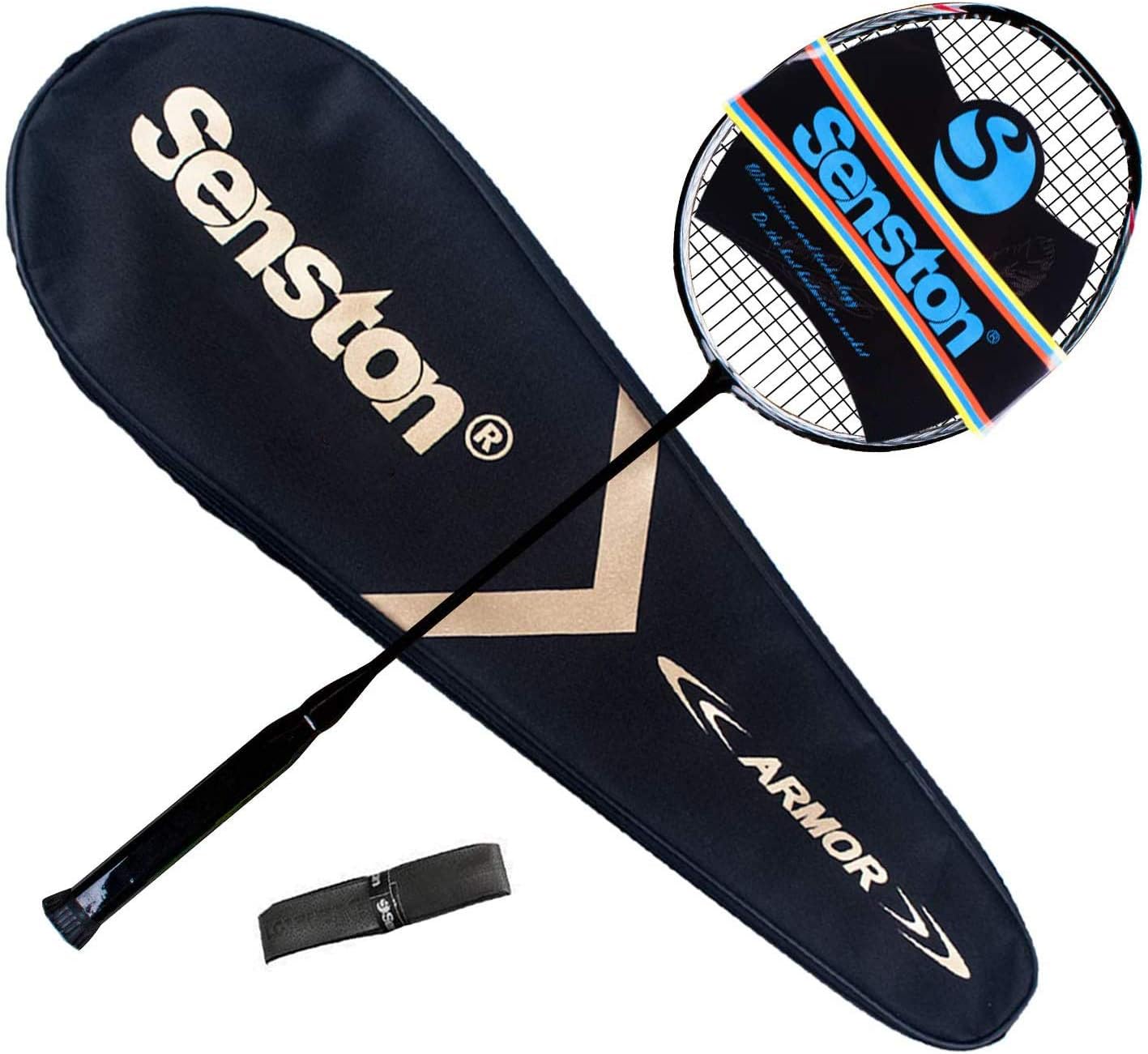 Senston Ultralight 6U Badminton Racket, Lightweight and Stable ...