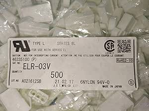 Gimax ELR-03V JST Connectors terminals housings 100% new and original parts - Amazon.com