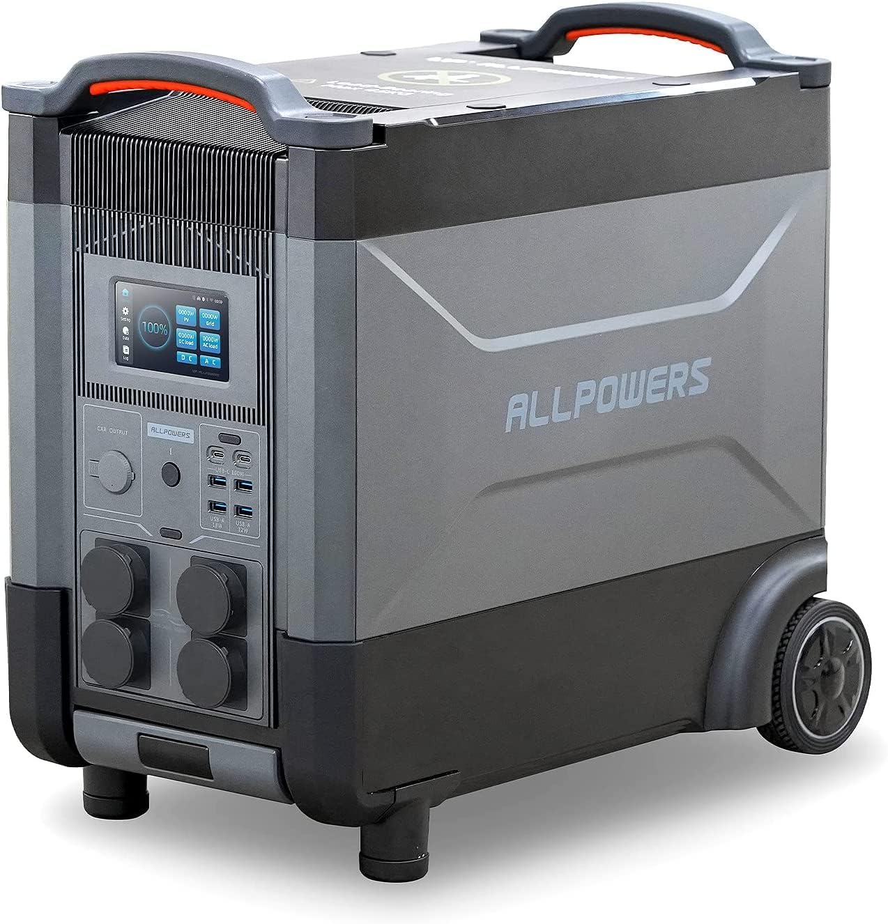 ALLPOWERS Portable Power Station R4000, 3456Wh Huge UPS Power Supply ...