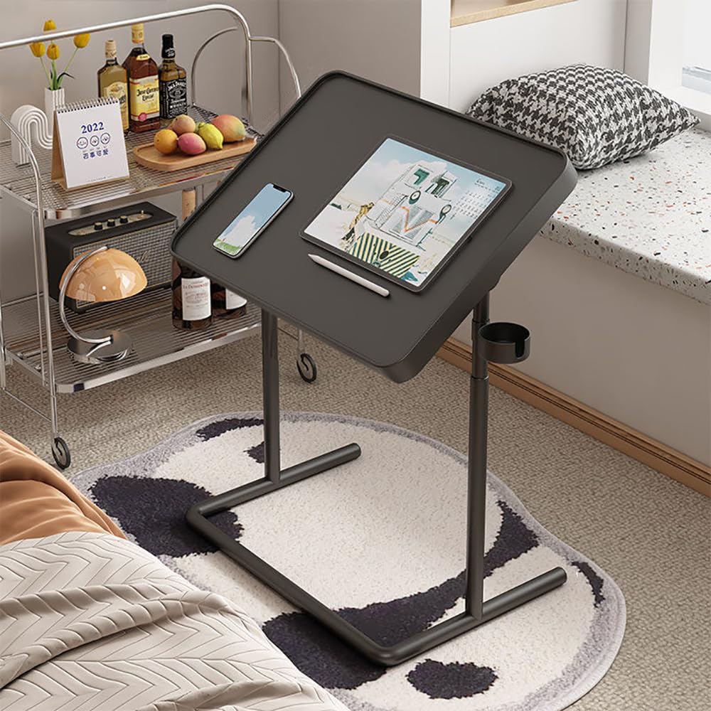 Buy Standing Laptop Desk with Tiltable Magnetic Desktop, Height ...