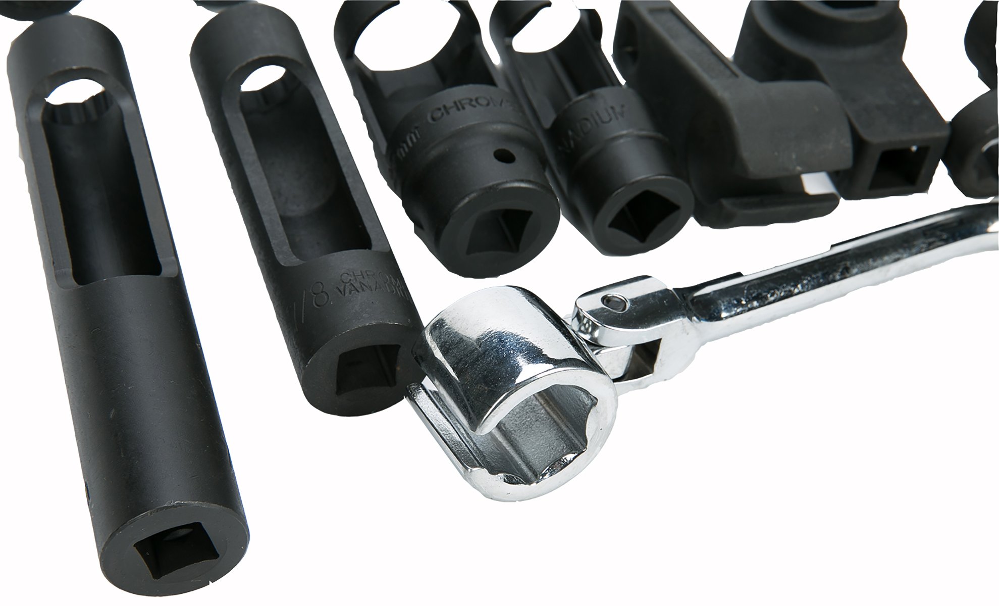 Snapklik.com : 8milelake 21pcs Oxygen Sensor Socket Set Sensor Oil ...