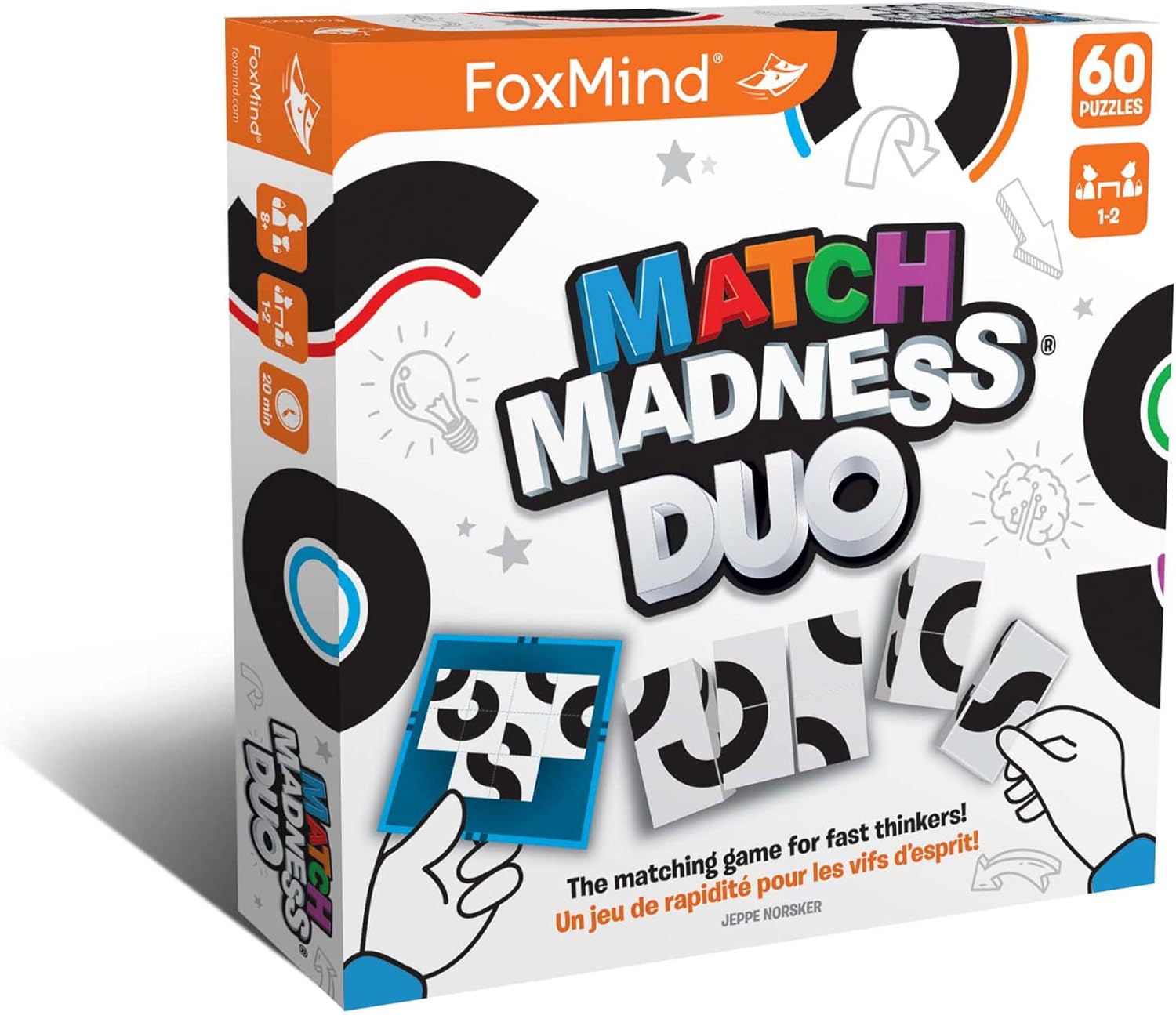 FoxMind Games: Match Madness Duo, Challenging Edition of The Original ...