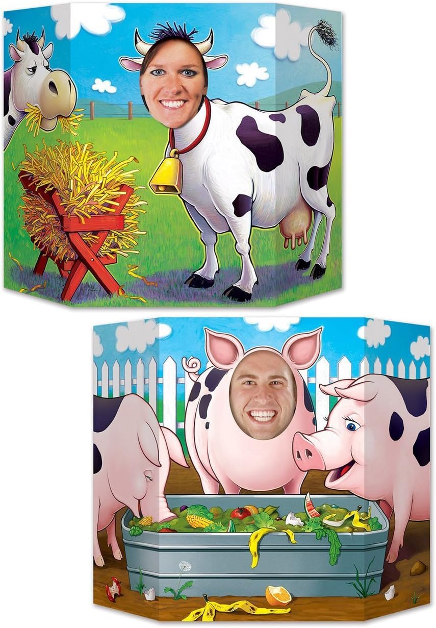 Amazon.com: Beistle Barnyard Friends Photo Prop : Home & Kitchen