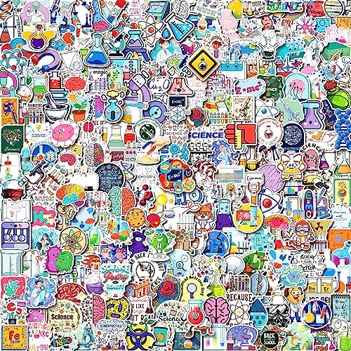 Amazon.com: 300Pcs Science Laboratory Stickers, Physics Biology ...