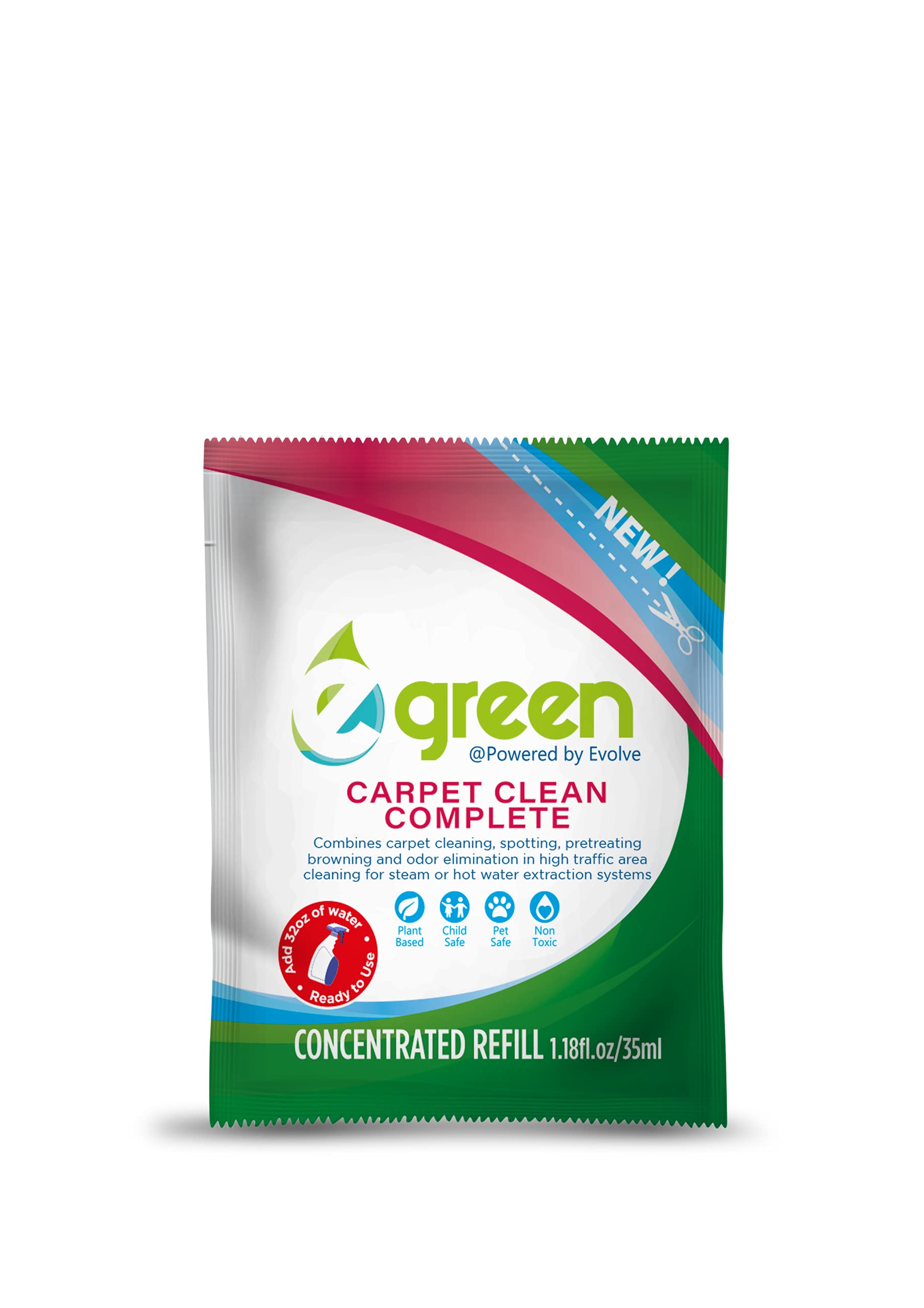 egreen Carpet Clean Complete – Plant Based, Child & Pet Safe, Non-Toxic ...