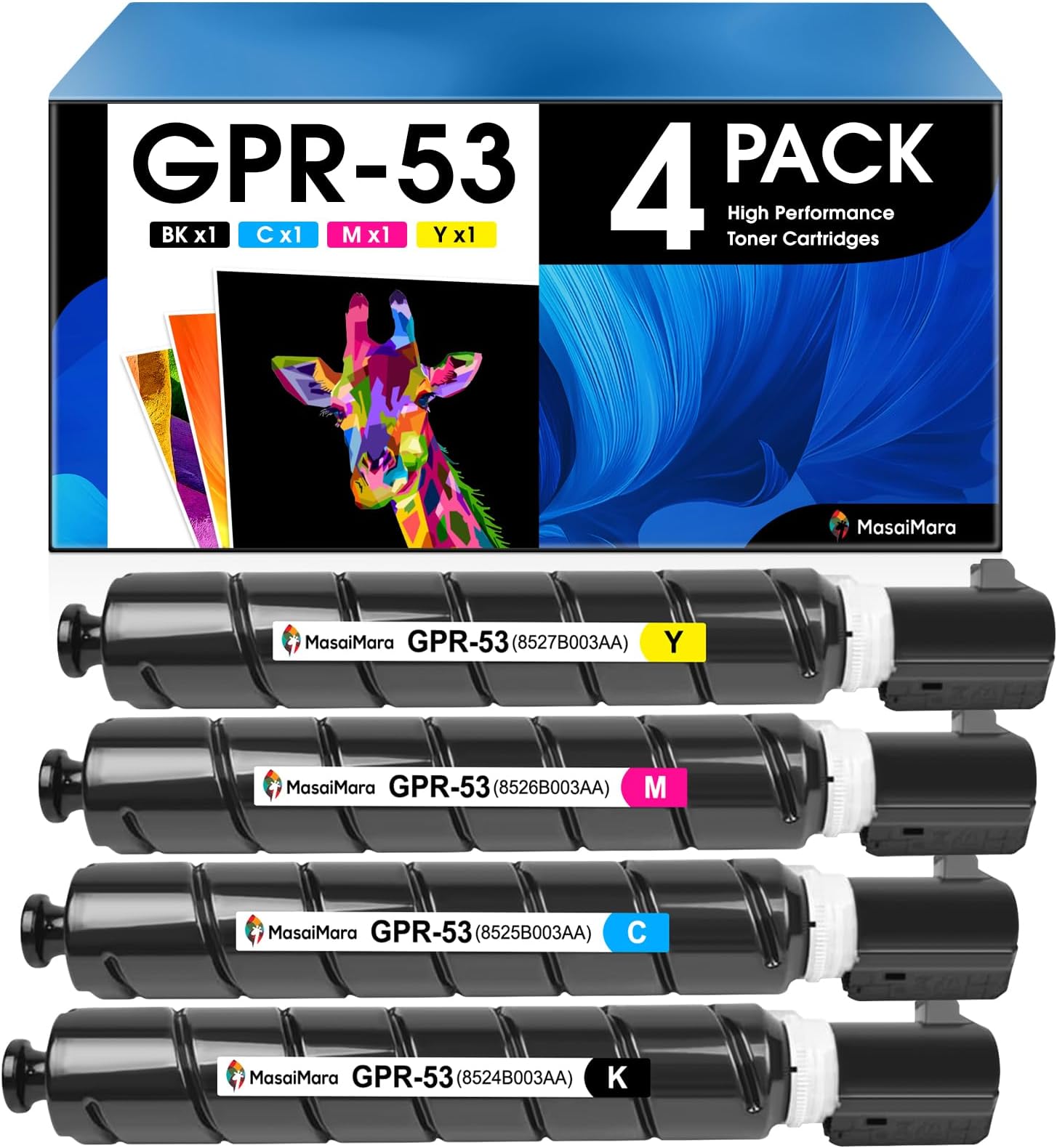 Amazon.com: MasaiMara GPR-53 GPR53 Toner Cartridge for Canon ...