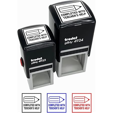 Amazon.com : Vivid Stamp Completed Together in Class Stamps for Grading ...