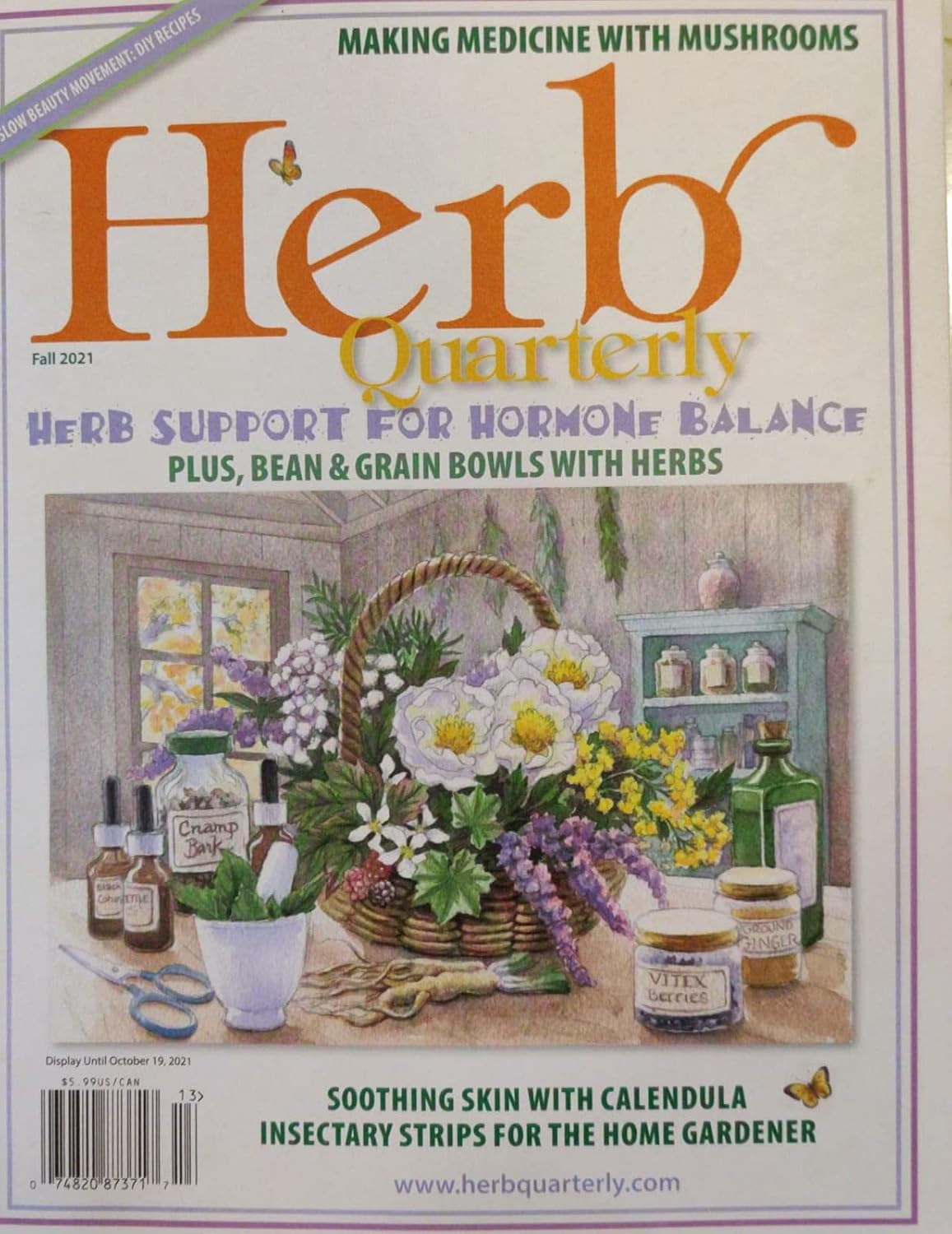 Herb Quarterly Magazine Fall 2021 Making Medicine With Mushrooms ...