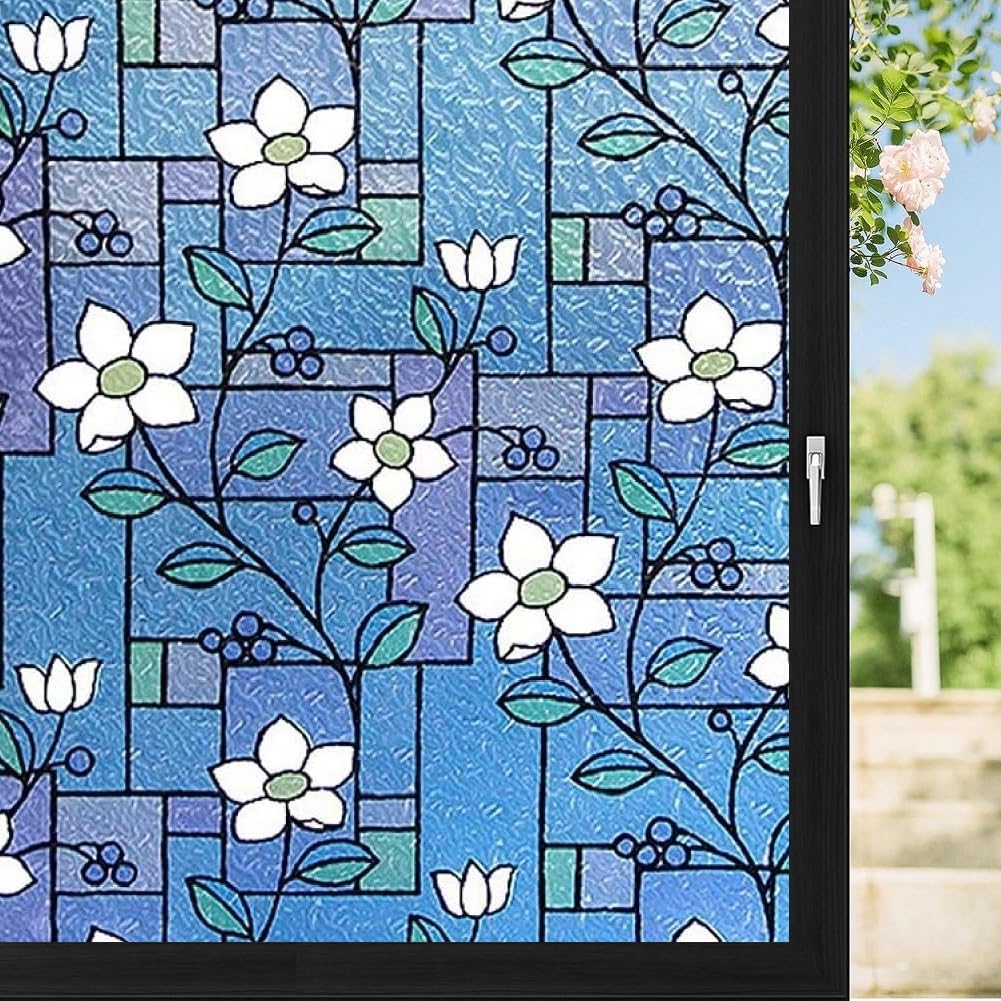 Buy MOCOCO Premium Privacy Window Film Vinyl Frosted Self Adhesive ...