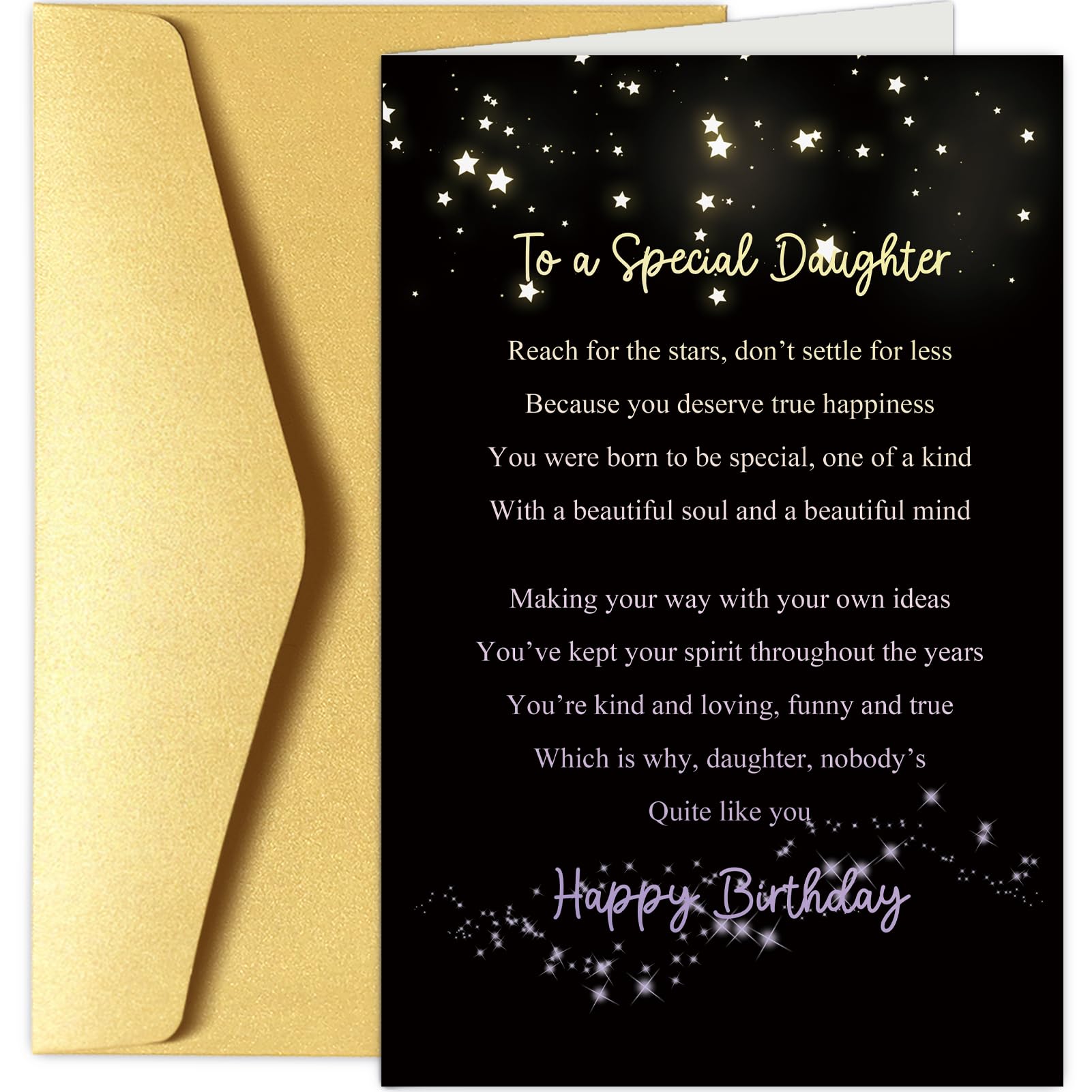 Snapklik.com : Heartfelt Daughter Birthday Card, Happy Birthday Card ...