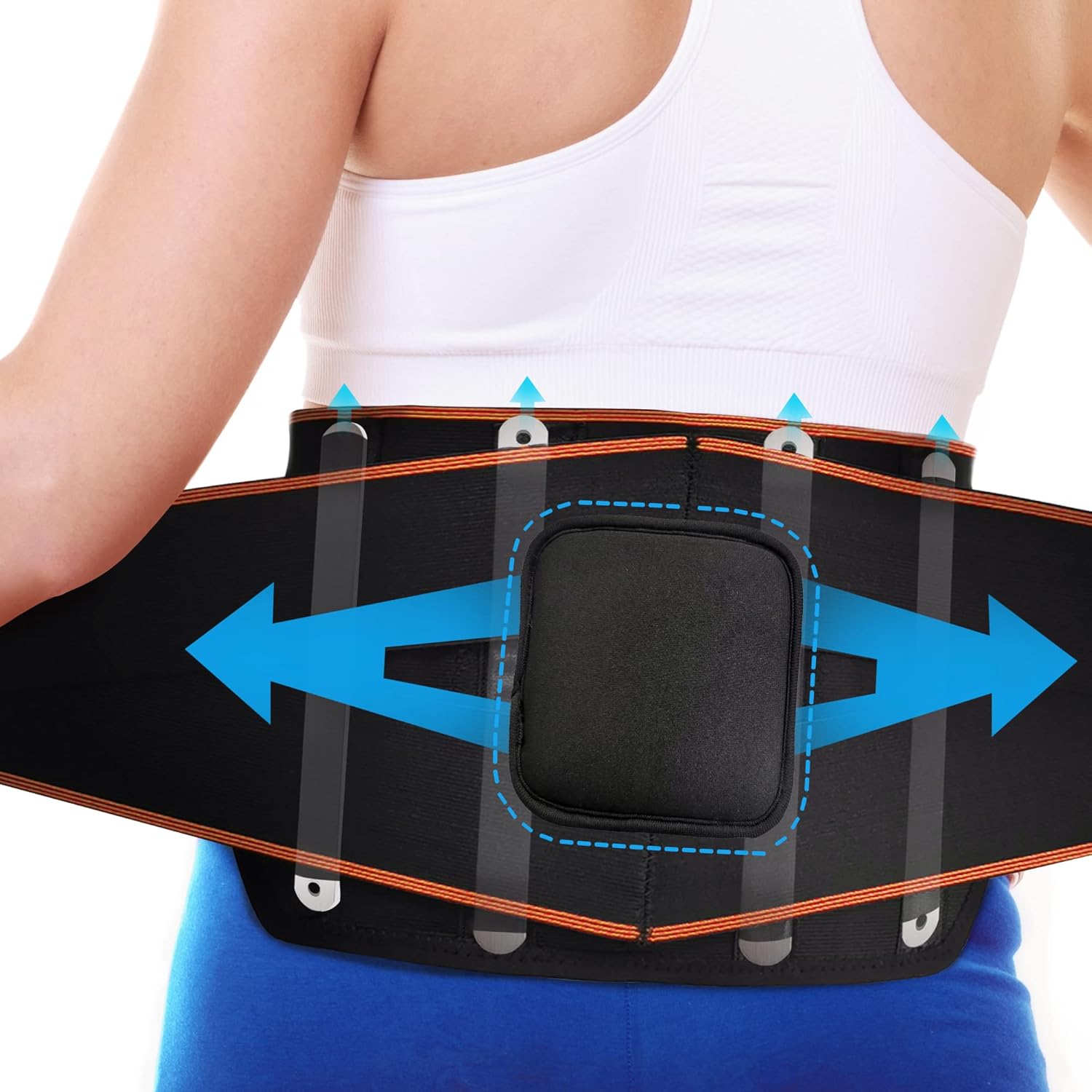 Amazon.com: Alcpash Back Brace for Lower Back Pain Relief Women and Men ...