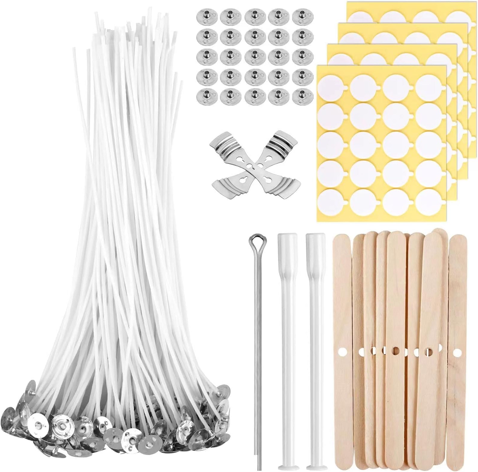 Amazon.com: Candlewic Natural Candle Wicks, 100 Pieces (Medium)