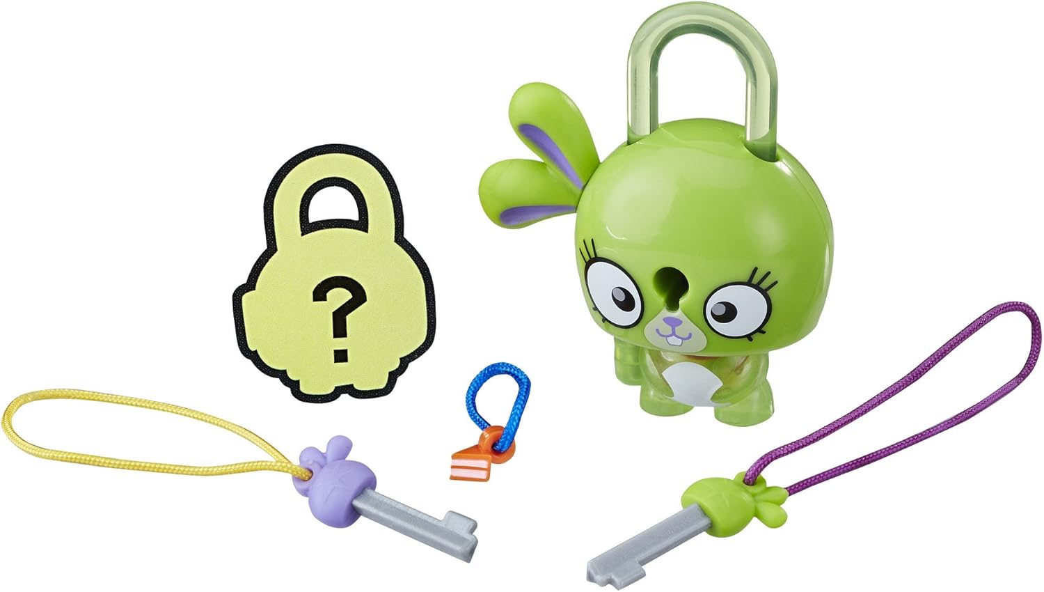 Lock Stars Basic Assortment Green Bunny - Series 1, Playsets - Amazon ...