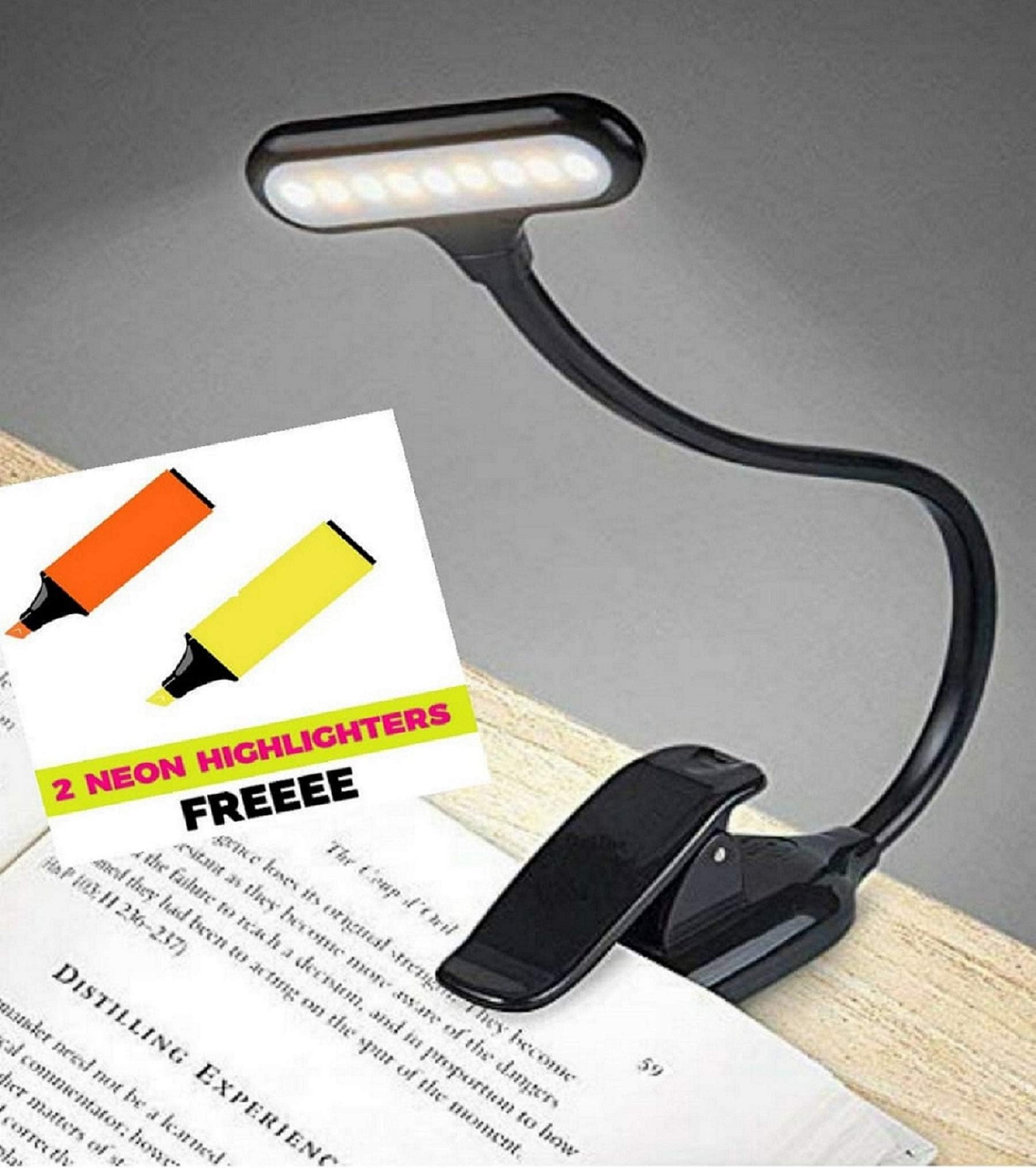 Buy SHOPOPOYE Reading Light for Book - Study Table Night Reading Lamp ...