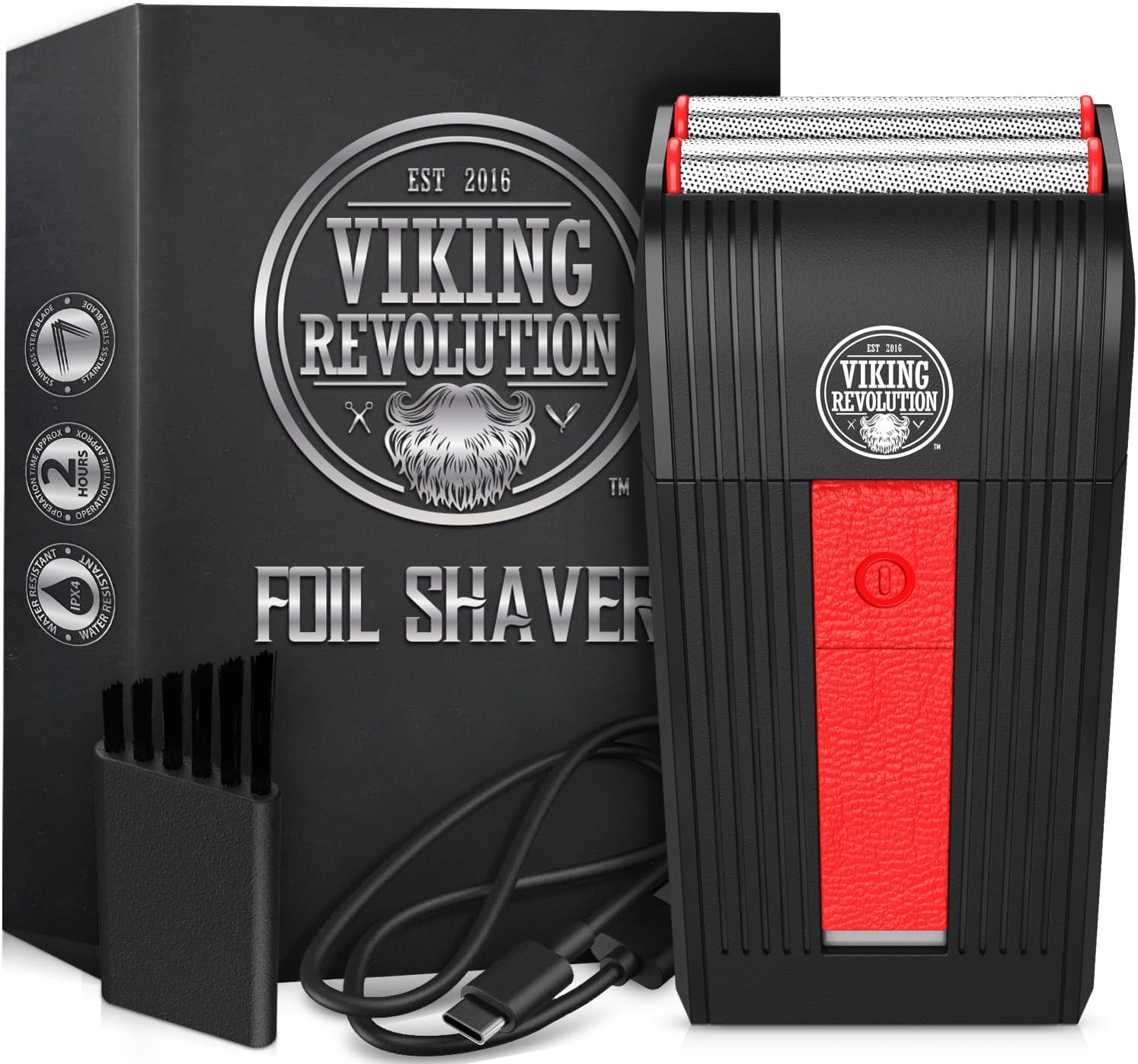 Amazon.com: Viking Revolution Mens Foil Shavers for Men - Close Shave ...