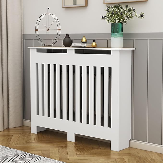 Amazon.com: Radiator Cover, Heating Cabinet Shelf Bathroom Floor ...