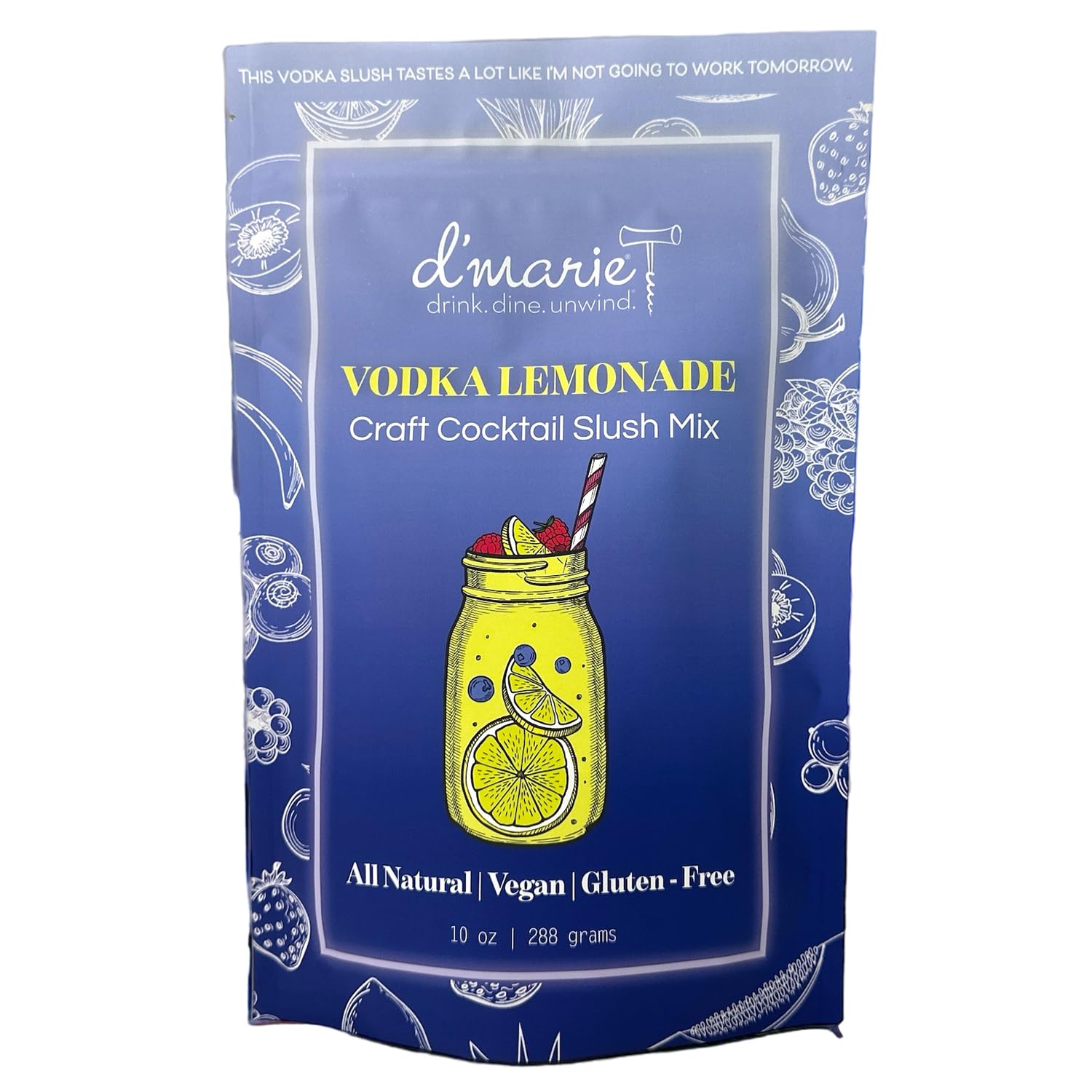 Amazon.com : Frozen Cocktail Drink Mix - Makes 10 Slushies - Vodka ...