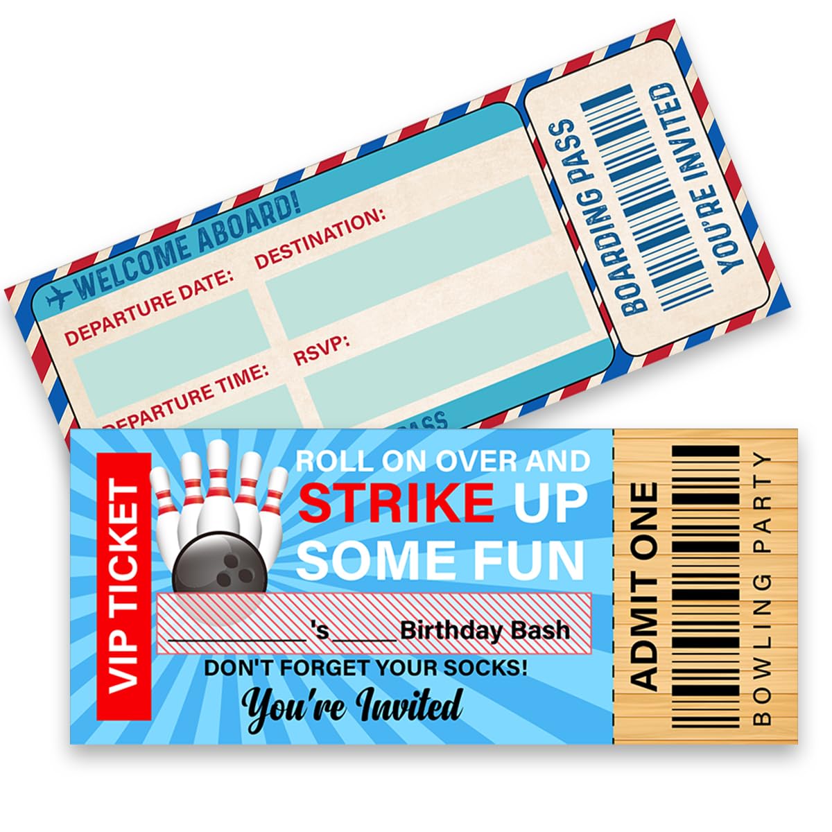 Retro Boarding Pass Template