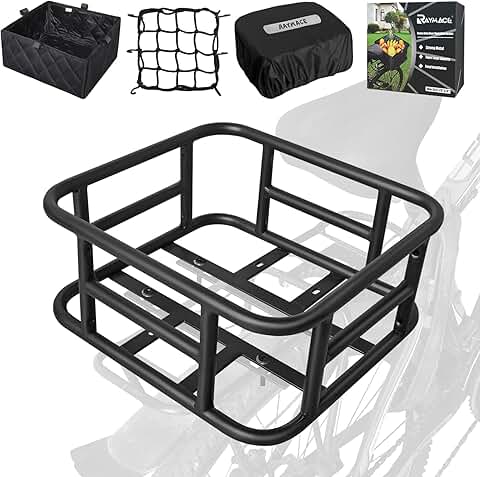 Amazon.com: Bike Baskets - Bike Baskets / Bike Racks & Bags: Sports ...