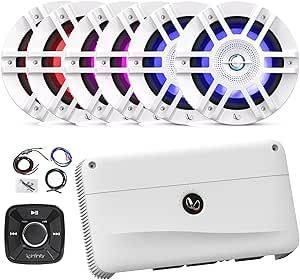 Amazon.com: Flush Mount Pre-Amp Waterproof Bluetooth Controller, 6x 6.5 ...