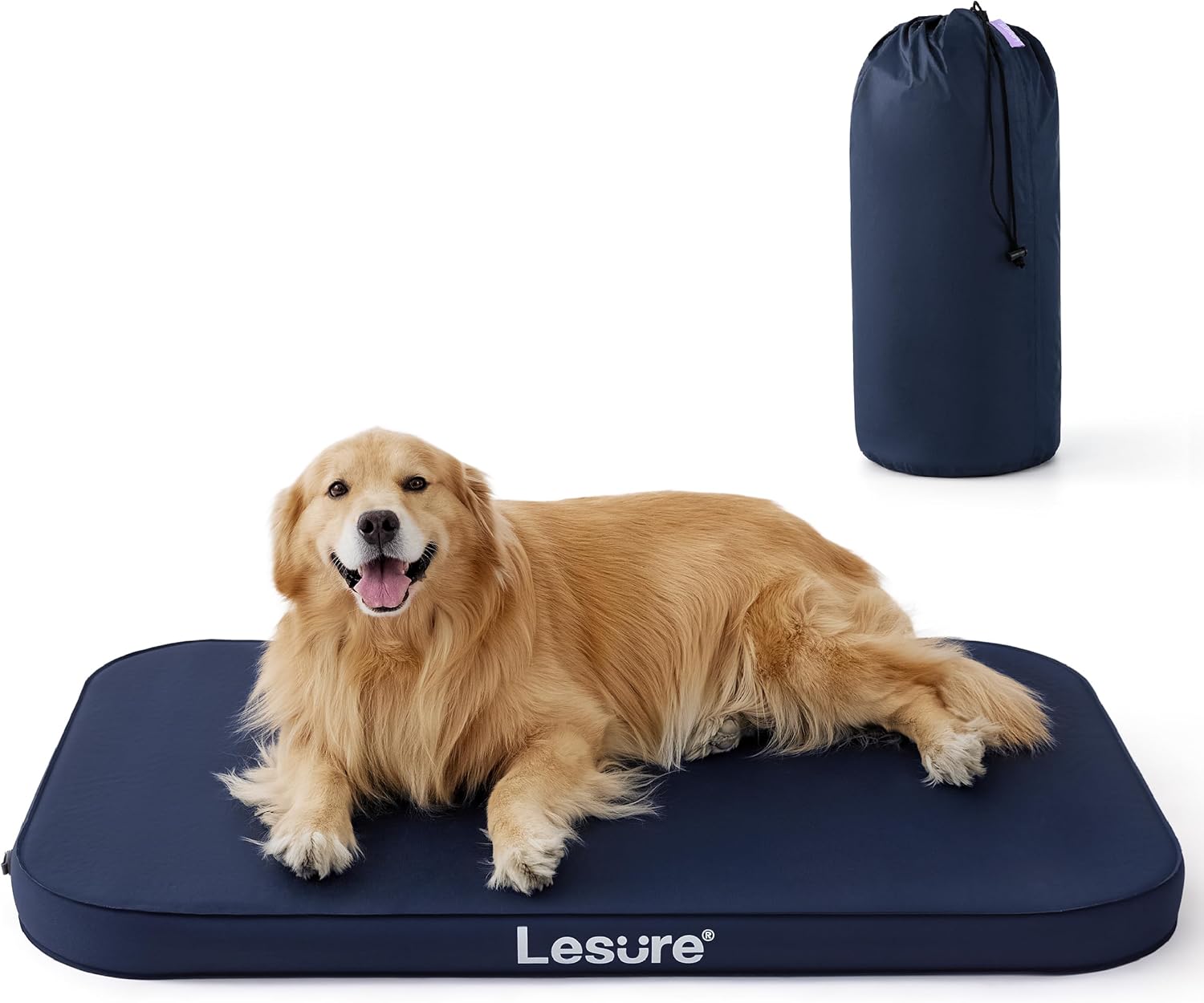Amazon.com : Lesure Inflatable Waterproof Dog Bed for Large Dogs ...