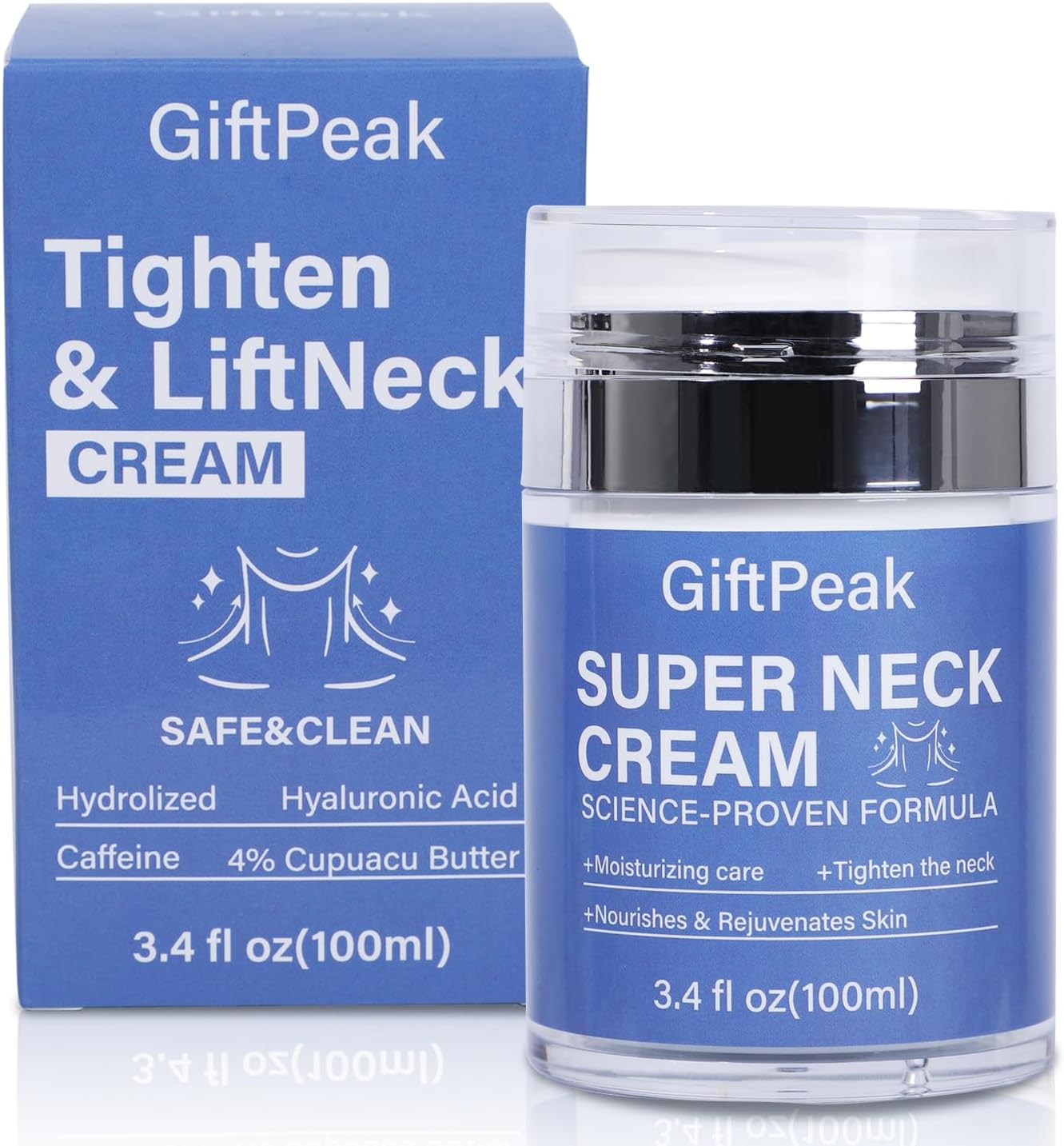 Amazon.com: DEKLIDERM Neck Firming Cream – Anti Aging Retinol Cream ...