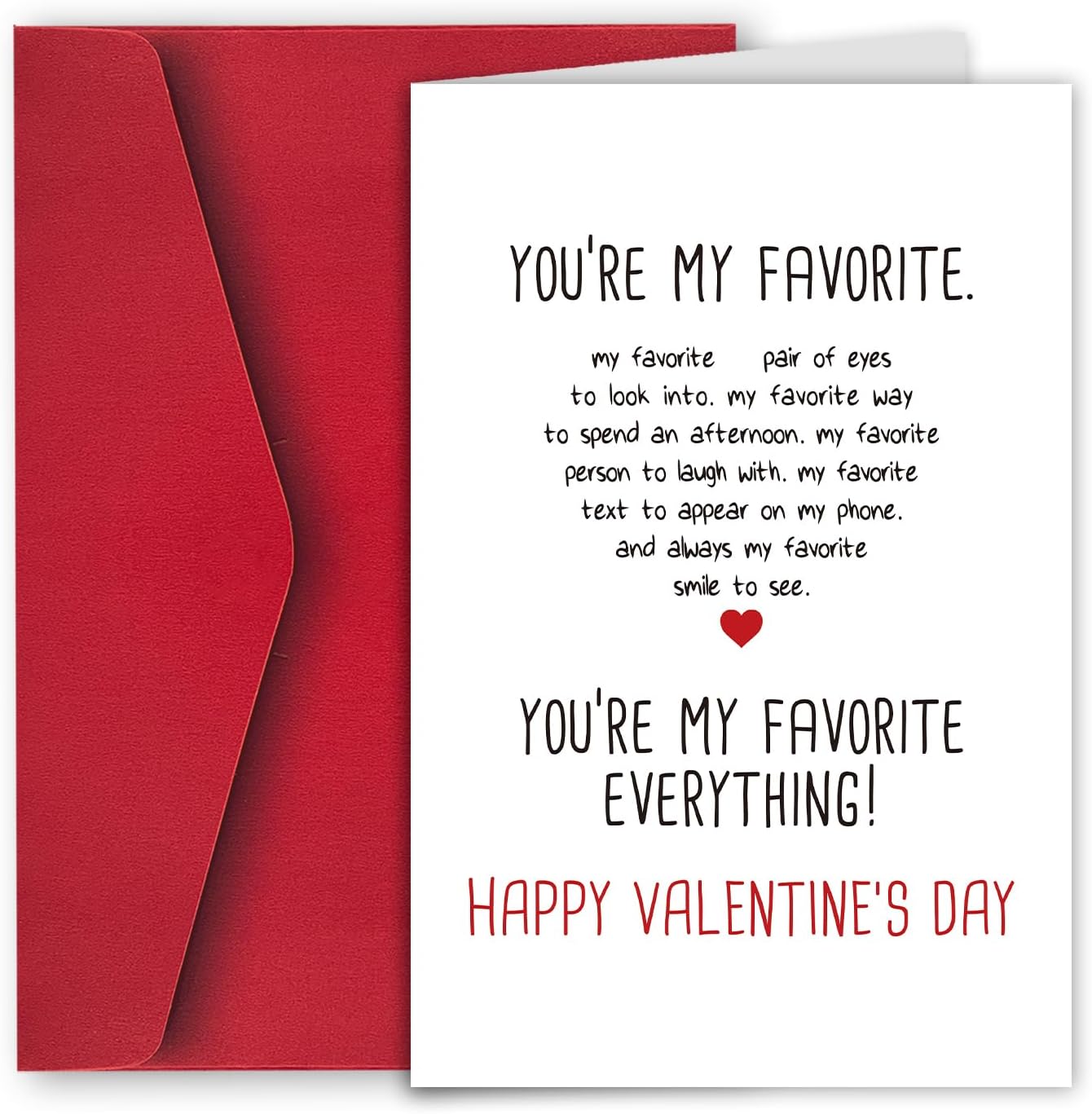 Amazon.com : Ulbeelol Valentine's Day Card, Love Card, You're My ...