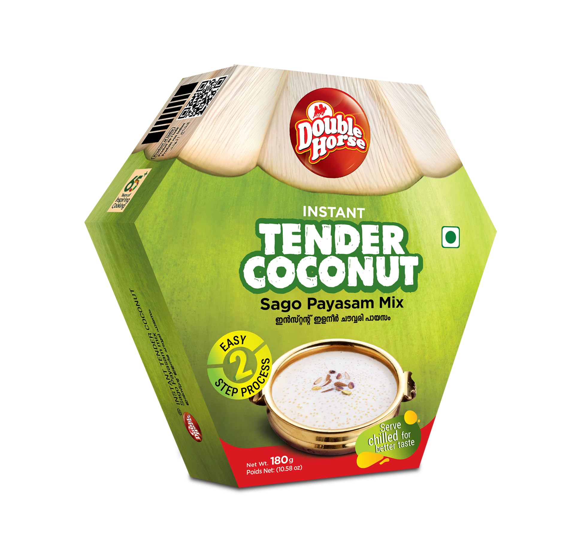 Buy Double Horse Instant Tender Coconut Sago Payasam Mix 180g | Kheer ...