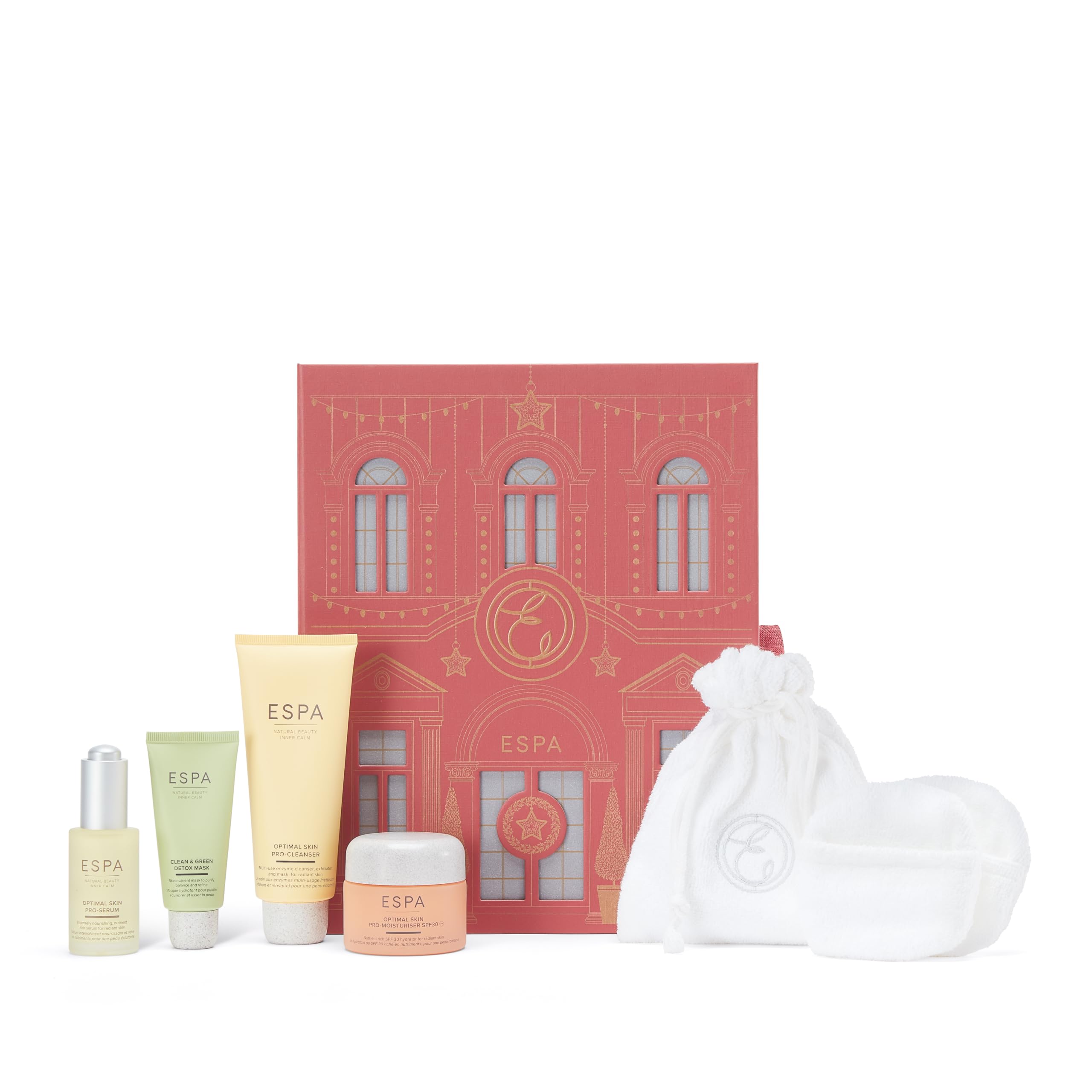 ESPA | Glow Giving Collection | Worth £169 | Includes a Cleanser, Serum ...