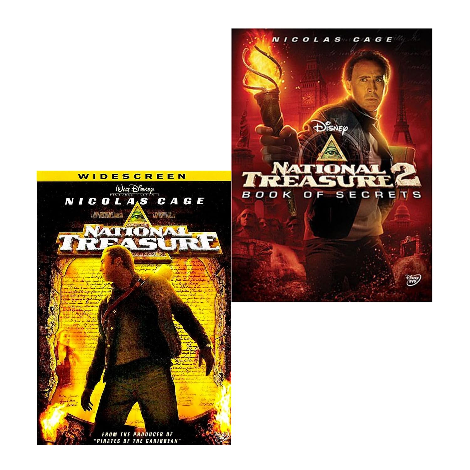 Amazon.com: National Treasure 1 and 2 [DVD] : Movies & TV