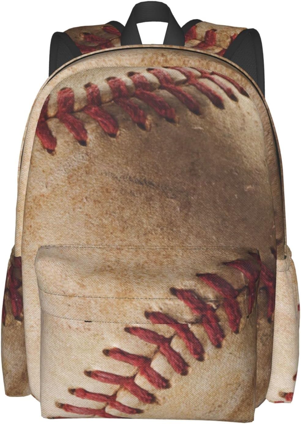 Amazon.com: famliihw Retro Baseball Print Backpack Bookbag Laptop ...