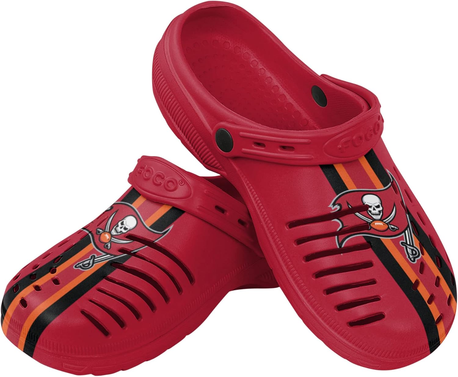 Amazon.com : FOCO mens Nfl Team Logo Garden Water Sandals Shoes Slipper ...