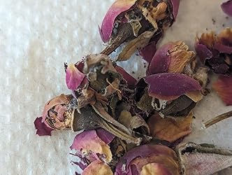 Amazon.com : BLUE TEA - Rose Buds Herbal Tea - 1.06 Ounce | Grade A ...