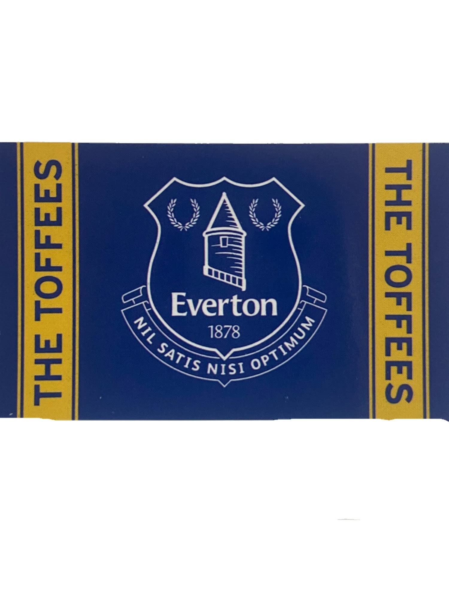 Everton F.C. Official 5 x 3 Inches Blue and Yellow Flag : Amazon.co.uk ...