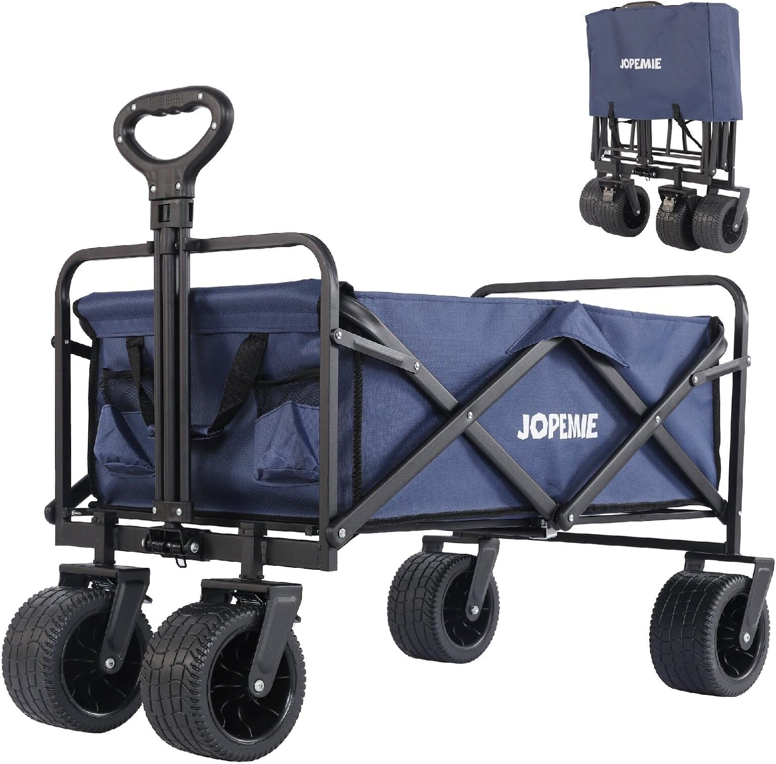 Amazon.com: JOPEMIE Wagons Carts Foldable,Collapsible Wagon,Collapsible ...