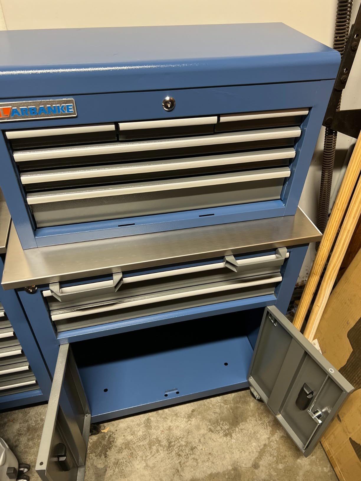 $38/mo - Finance 8-Drawer Rolling Tool Chest with Wheels and Door,Tool ...