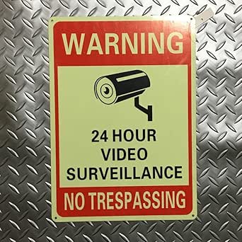 Amazon.co.jp: American Security Signage Security Goods with Anti-theft ...