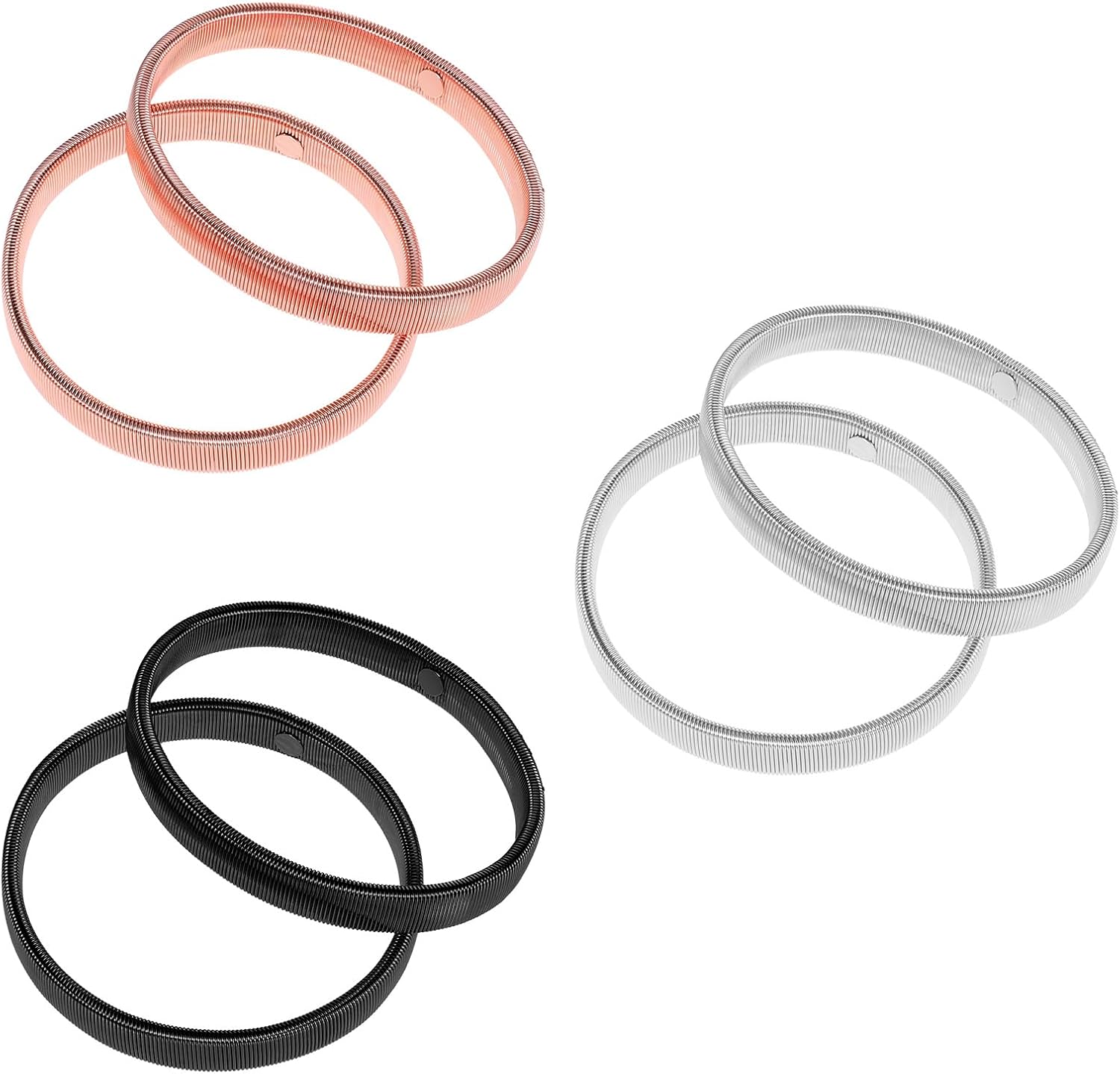 Psyqtsuary Anti Slip Sleeve Holders, 6 Pcs Sleeve Garters Elastic Arm ...