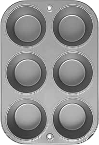 Amazon.com: OvenStuff Nonstick 6-Cup Jumbo Muffin Pan, 12.7-inch by 8.5 ...