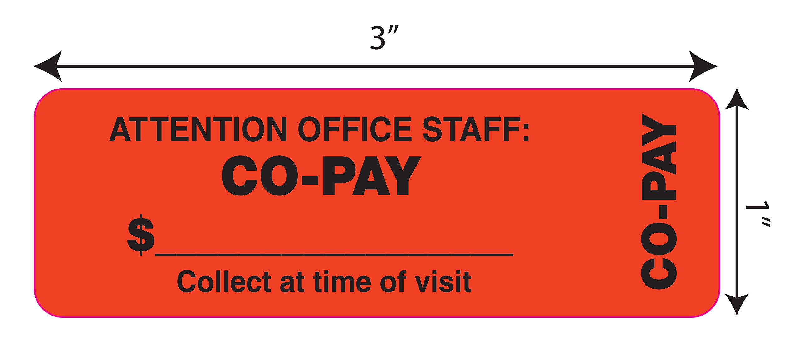 Amazon.com : Tabbies TAB40566 Attention Office Staff Medical Labels, 1 ...