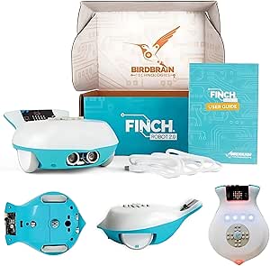 Amazon.com: BirdBrain Finch Robot 2.0 with Microbit - STEM Coding Robot ...