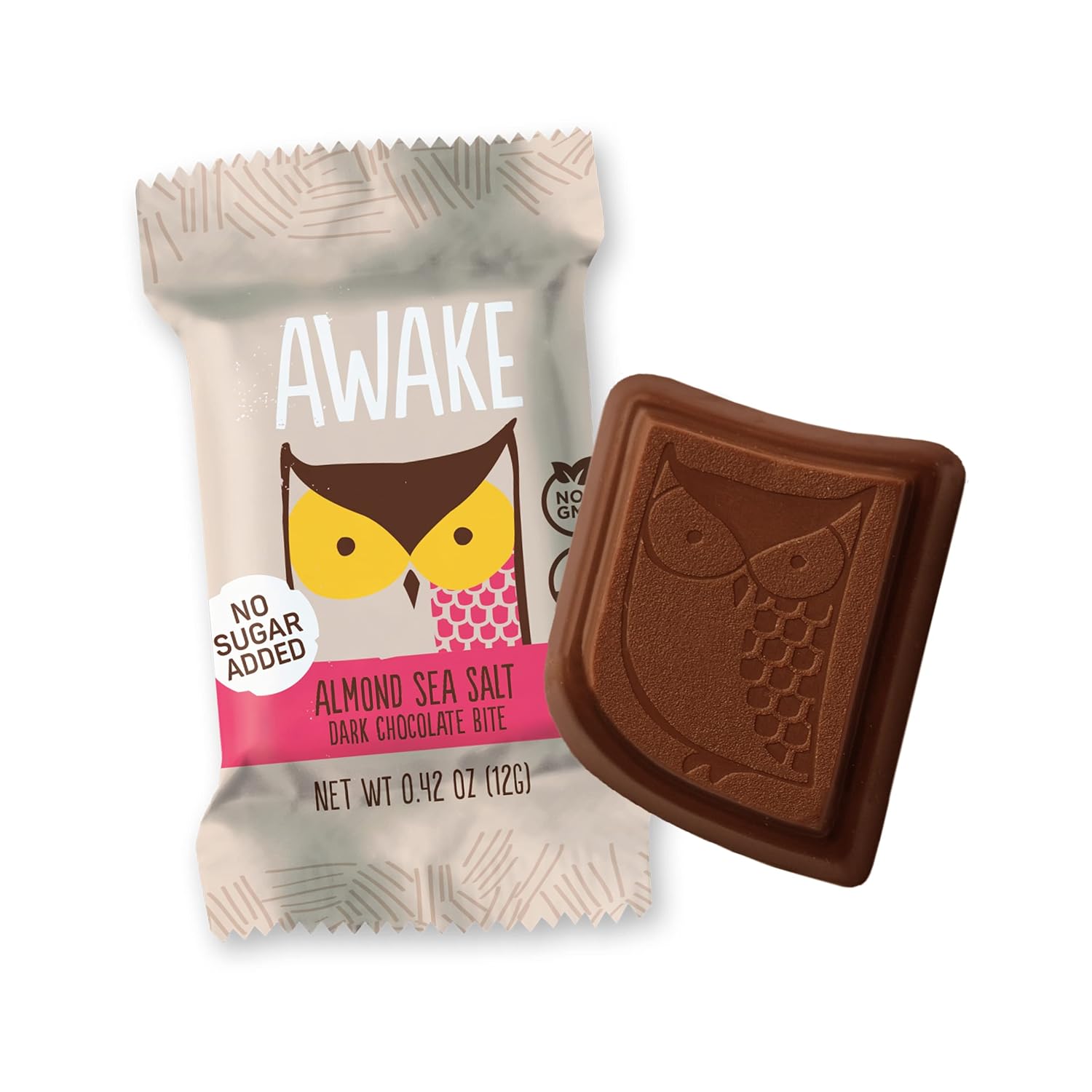 Buy AWAKE Caffeinated Chocolate Bites, No Sugar Added, Keto Certified ...