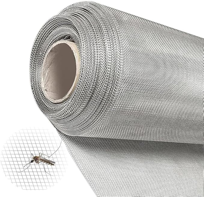 Amazon.com: KISKIS 20 Mesh Air Vent Window Screen Mesh, 304 Stainless ...