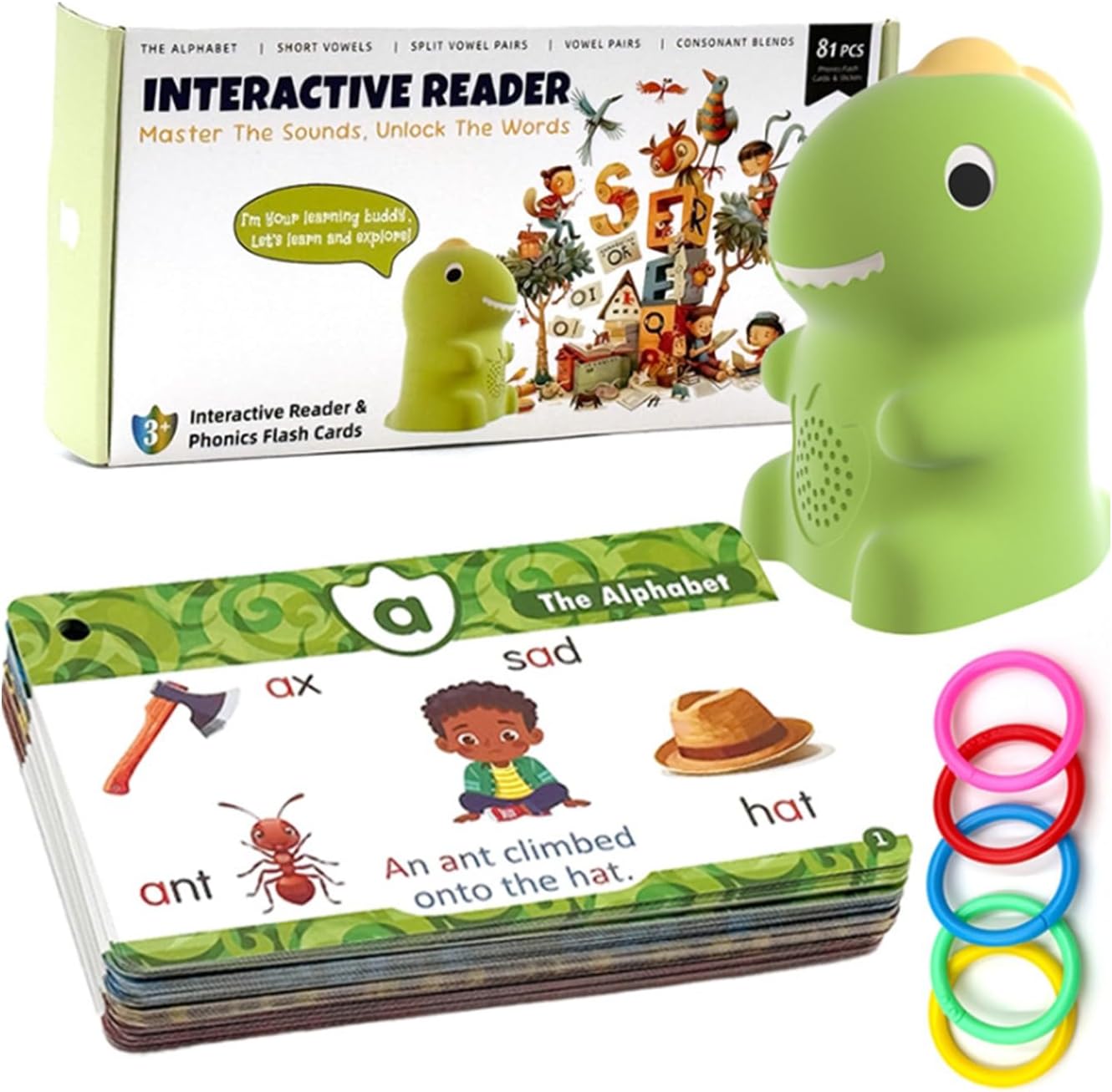 Amazon.com: Phonics Flash Cards with Talking Pen for Homeschool ...