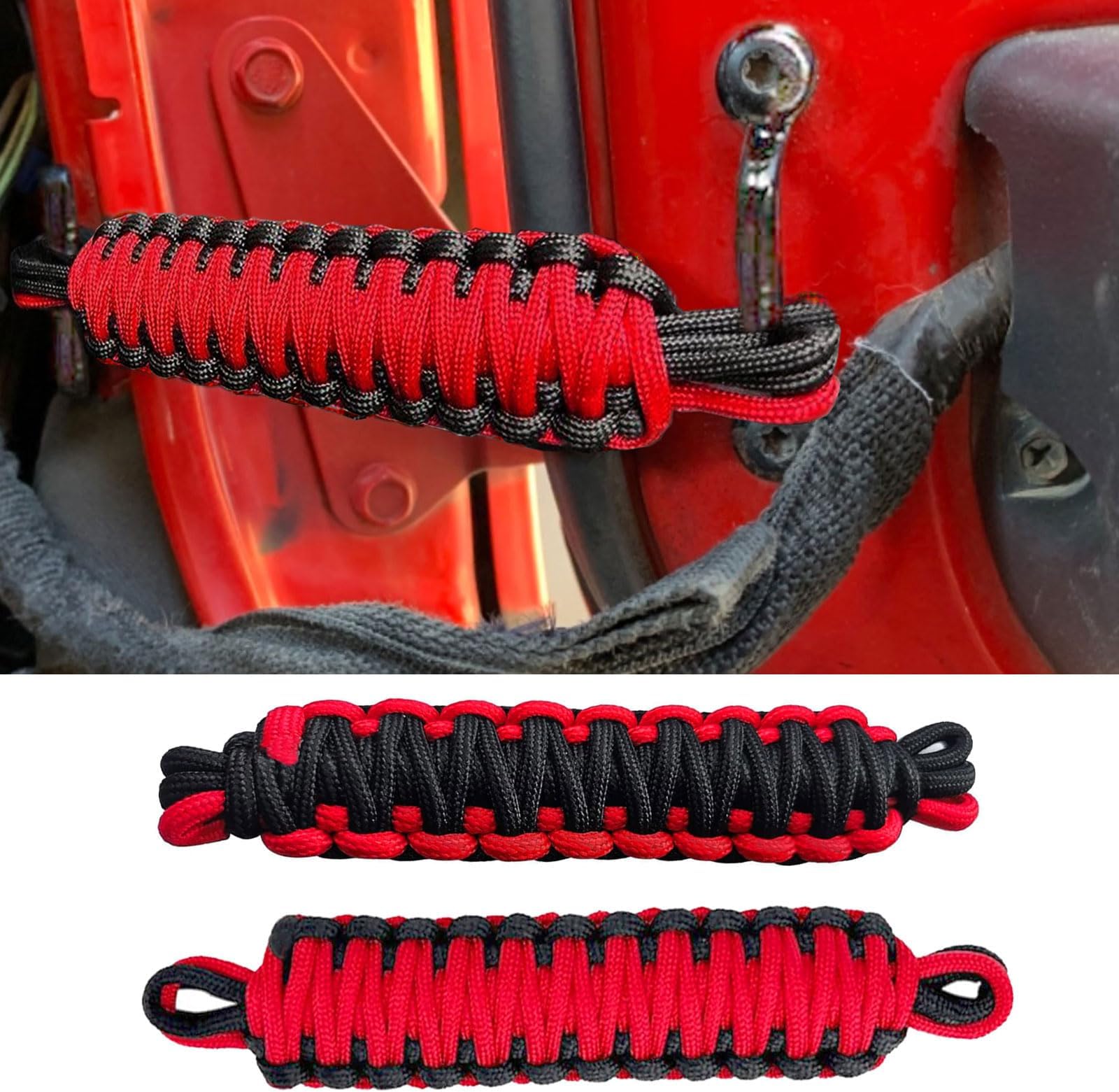 Amazon.com: Timilge Door Limit Strap Footman Loops for Wrangler JK JL ...