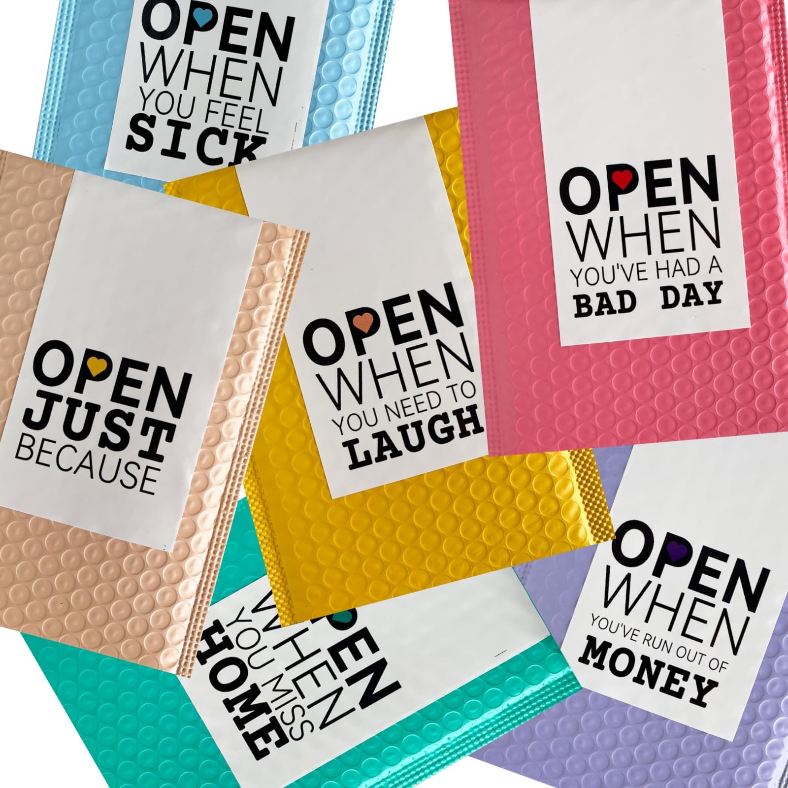 Amazon.com : Set of 13 Sunflower Open When Envelopes - Going Away to ...