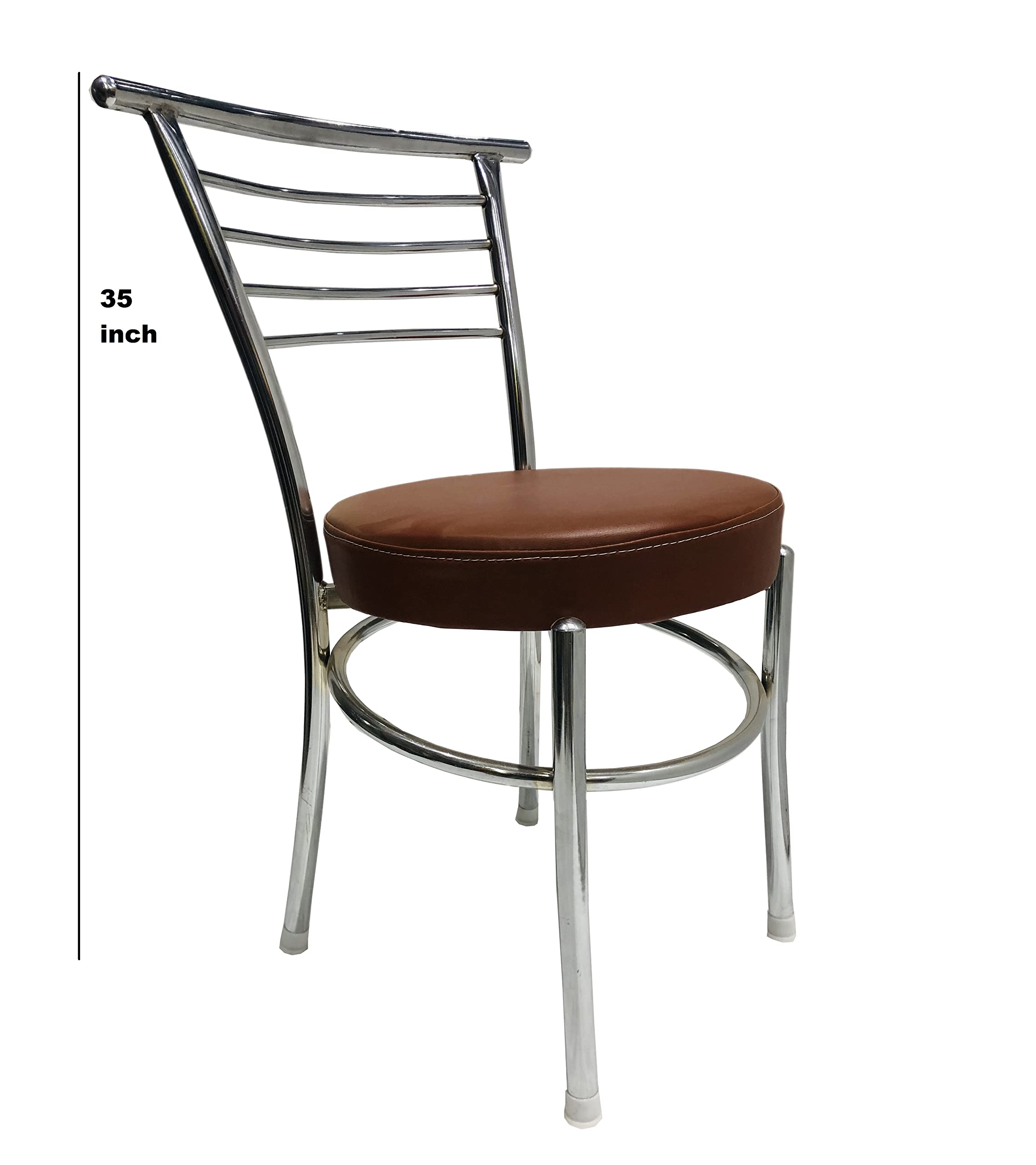 Buy RATISON Steel Dining Chair Home Office Restaurant Hotel Dining ...
