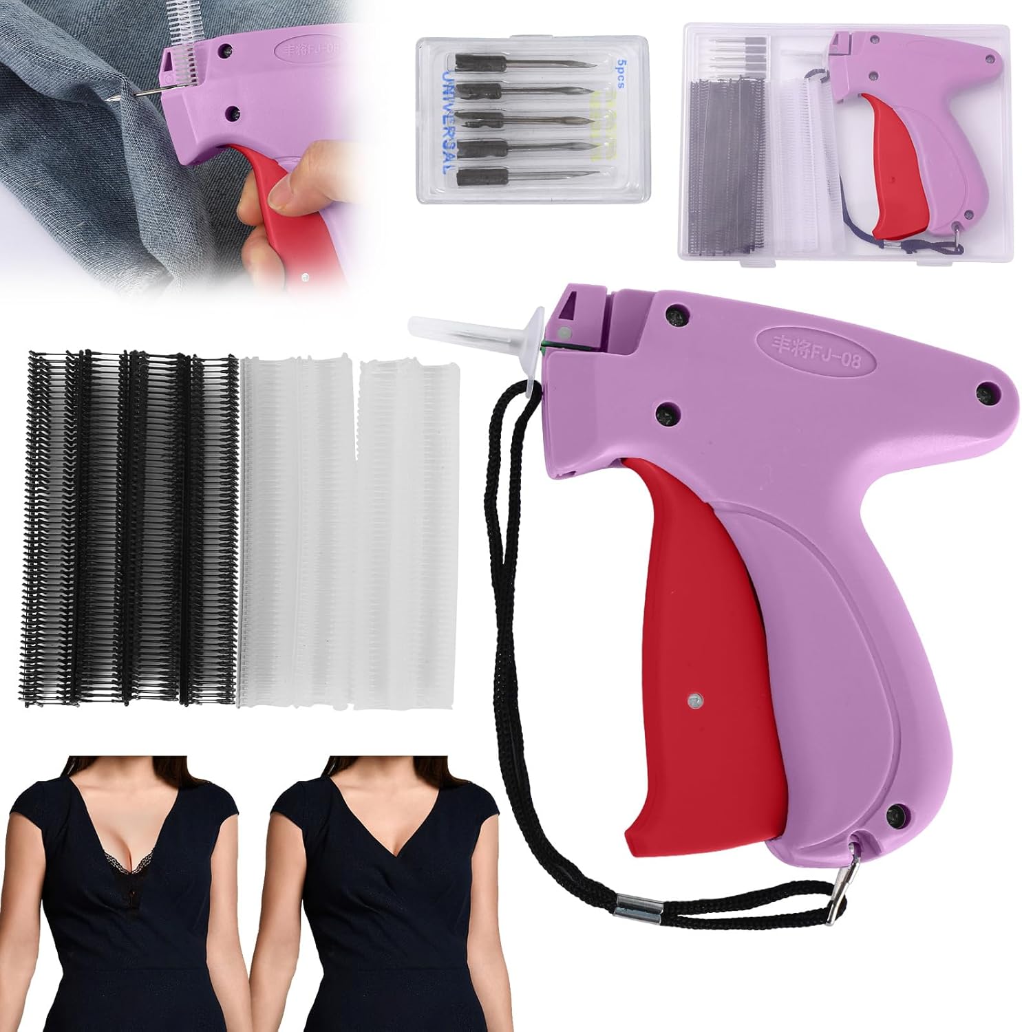 Amazon.com: Janxyv Tagging Gun Kit, Fine Mini Tagging Gun for Clothing ...