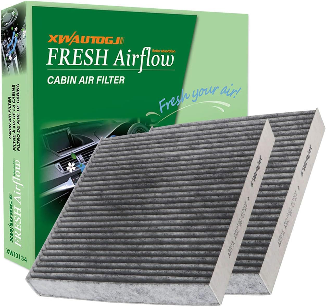 Amazon.com: XWAUTOGJ Cabin Air Filter with Activated Carbon ...